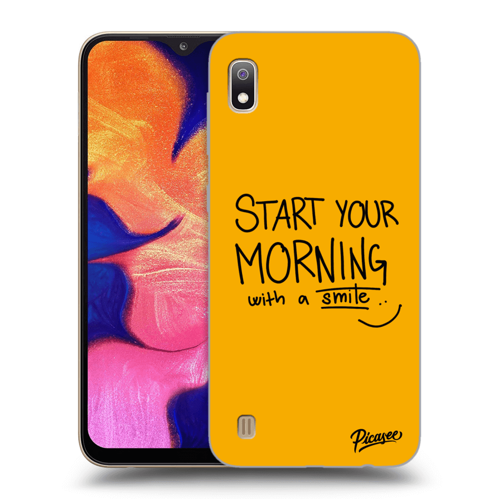 Picasee husă neagră din silicon pentru Samsung Galaxy A10 A105F - Smile ...
